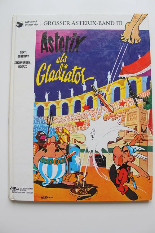 Asterix als Gladiator, Grosser Band III, 1969, Hardcover | Kaufen auf Ricardo