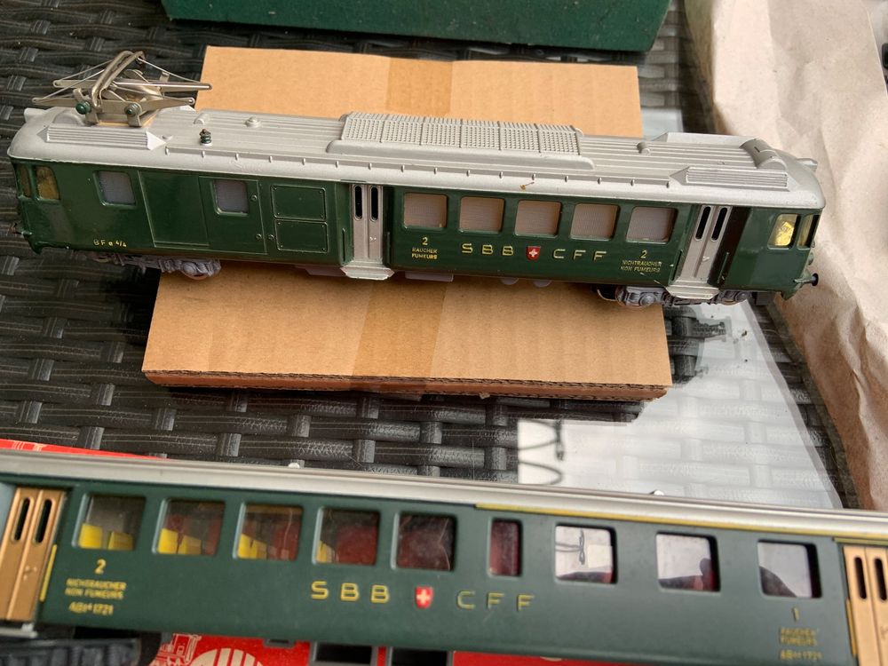 Modell Eisenbahn Märklin/ Hag Lokomotive Wagons (Gebraucht) in Schupfart für CHF 329.9 – nur ...