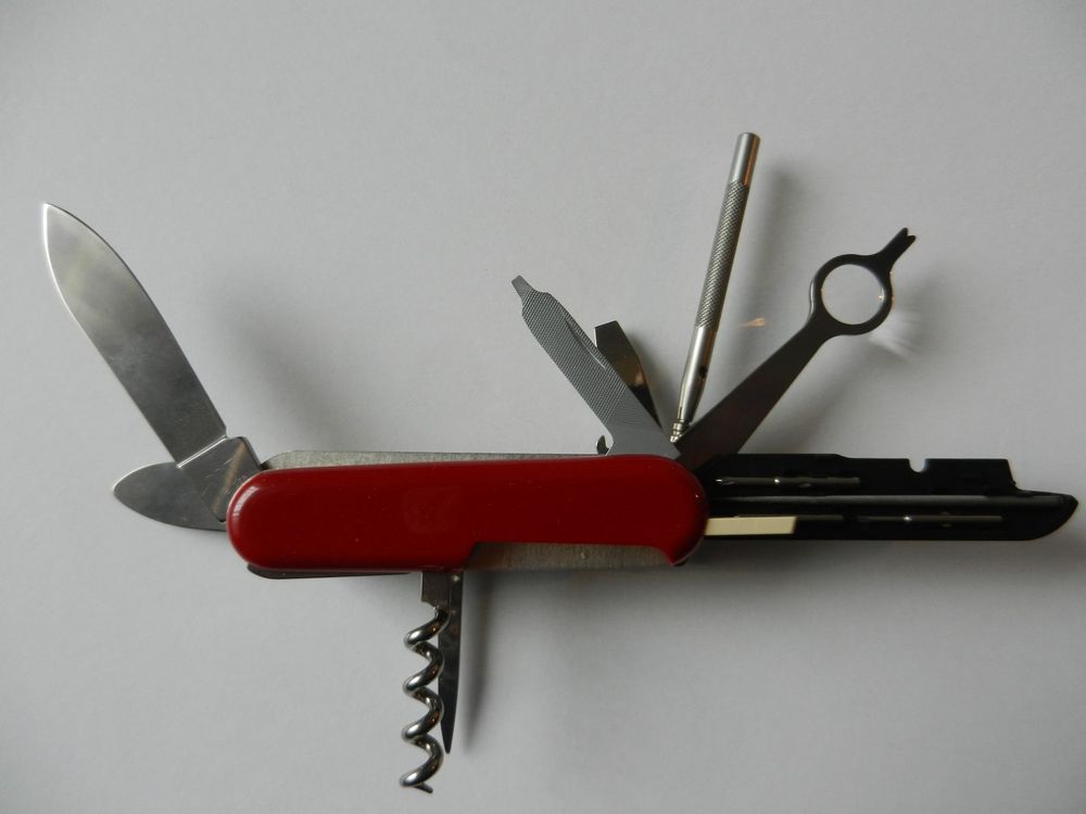 Couteau Suisse Wenger Expert horloger - Minathor Bergeon NEU (Neu und ...