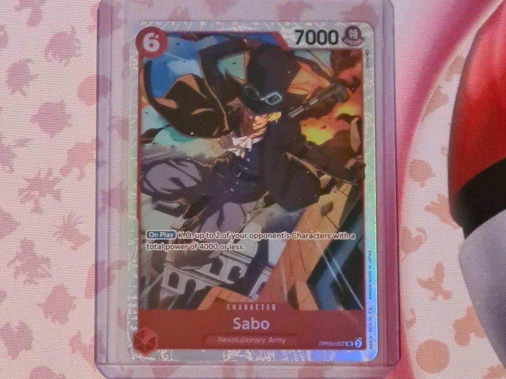 One Piece TCG: Sabo - SR - OP05 (EN) | Kaufen auf Ricardo