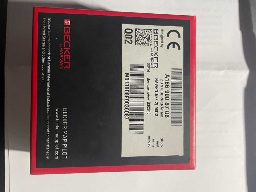 Becker Map Pilot Navigation Neu karte von Europa 2023 V22.1 (Neu und ...