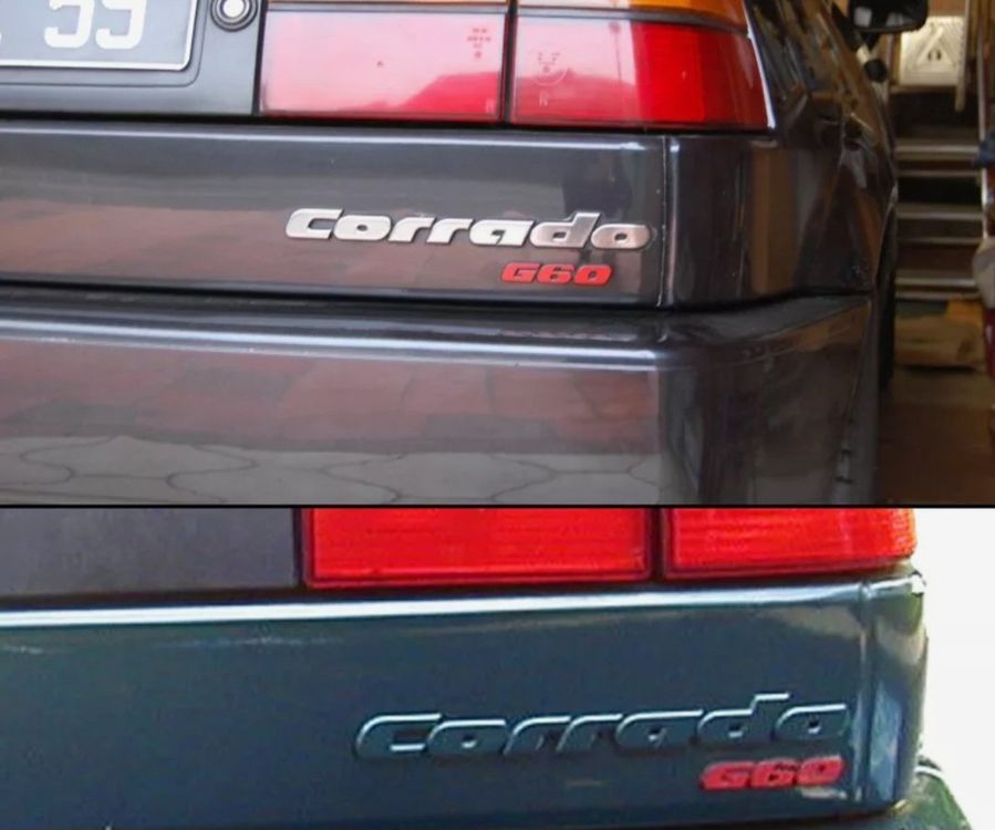VW Golf Mk2, Corrado Emblem/ Logo G60 Neuware: (Gebraucht) in Oberbipp für CHF 29.9 – mit ...