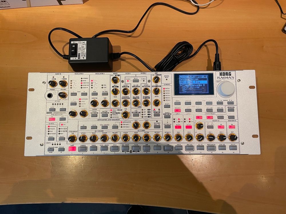 Korg Radias Synthesizer / Vocoder 19" Rack (Rar) (Gebraucht) in ...