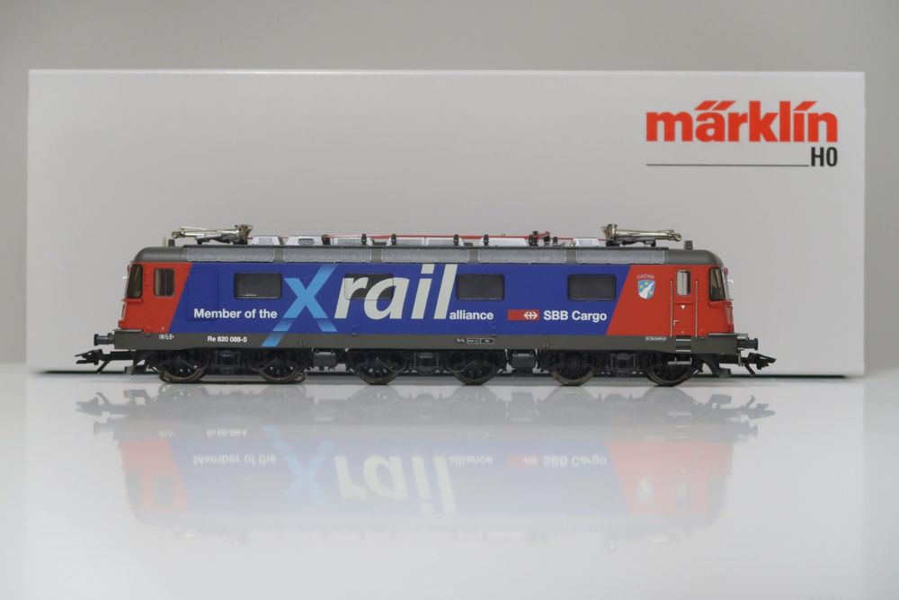 Märklin SBB Re 620 088-5 Xrail, AC Sound (Gebraucht) in Dättwil AG für ...