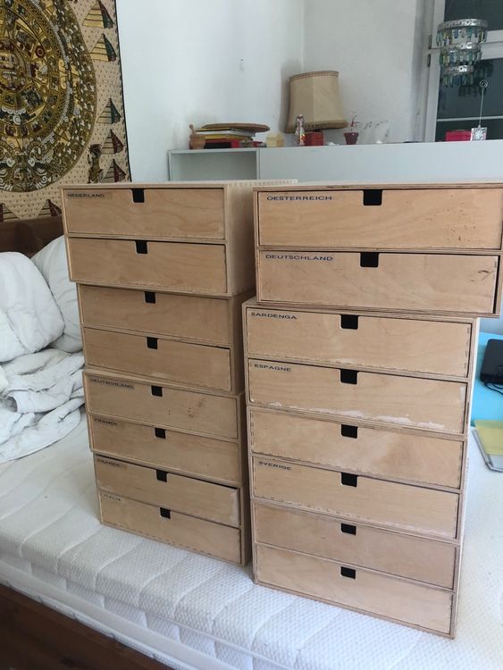 8 IKEA FIRA mini Komoden mit 2 Schubladen | Kaufen auf Ricardo