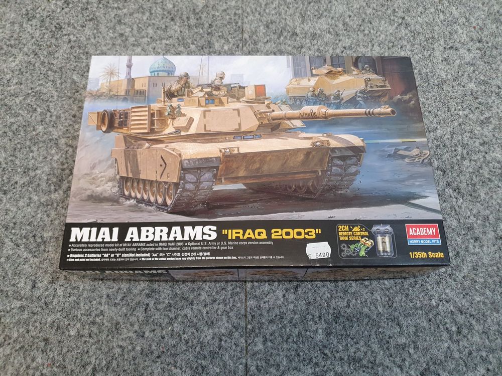 Academy Panzer M1A1 Abrams Remote Controll Serie #1345 (Neu und ...