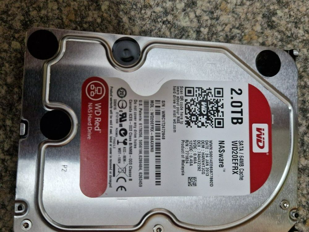 HDD, 2 TB, 3.5", WD RED | Kaufen auf Ricardo