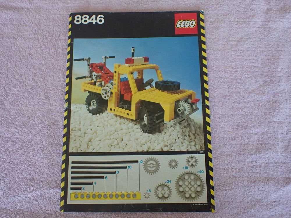 Bauanleitung für LEGO TECHNIK Set 8846 | Kaufen auf Ricardo