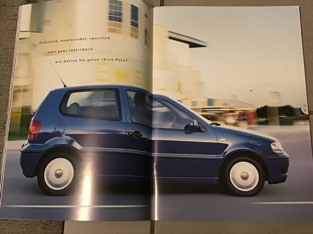 VW Polo Verkaufsprospekt 76 Seiten Juni 2000 | Kaufen auf Ricardo