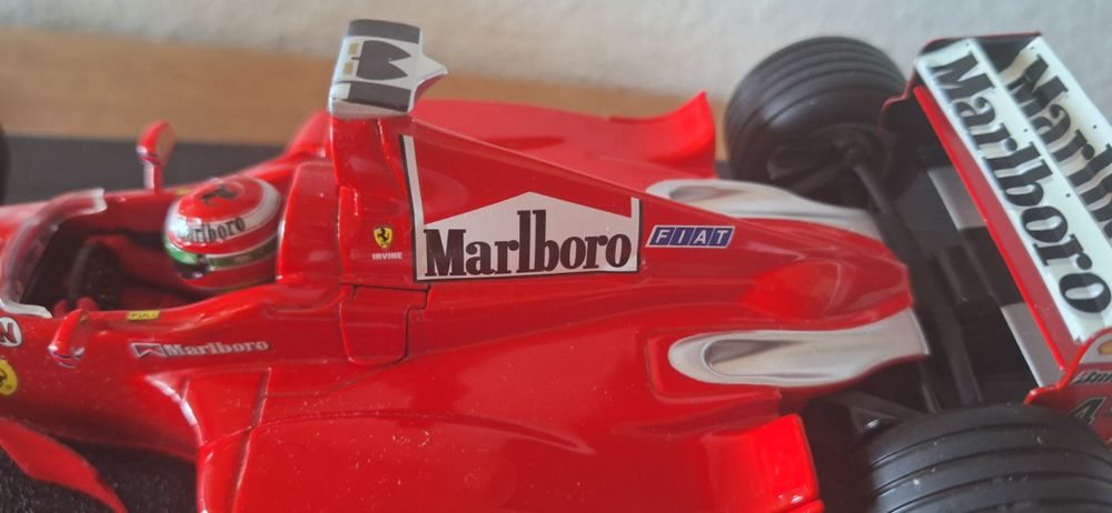 Ferrari F399 Eddie Irvine F1 mit Marlboro Hot Wheels 1/18 | Acheter sur ...