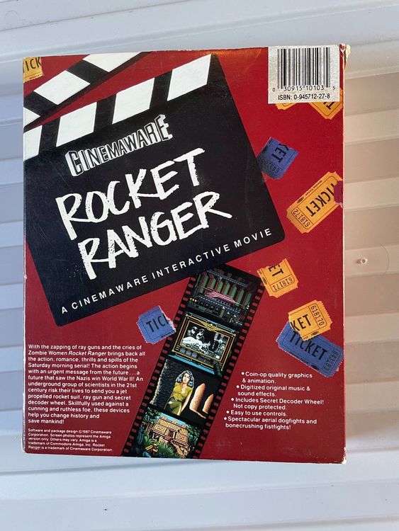 Rocket Ranger Cinemaware MS-DOS PC Spiel | Kaufen auf Ricardo
