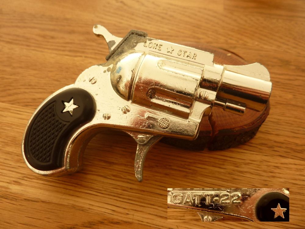 Spielpistole LONE STAR GATT-22 CAP GUN VINTAGE MINI 1960er | Kaufen auf ...