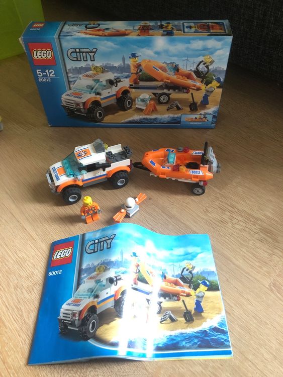 LEGO City 60012 Coast Guard Auto mit Anhänger | Kaufen auf Ricardo