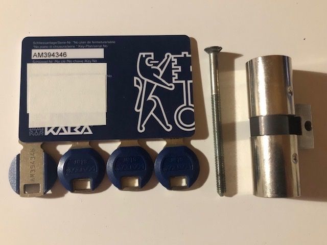 Kaba Star Doppelzylinder M1515 mit Sicherheitskarte | Kaufen auf Ricardo