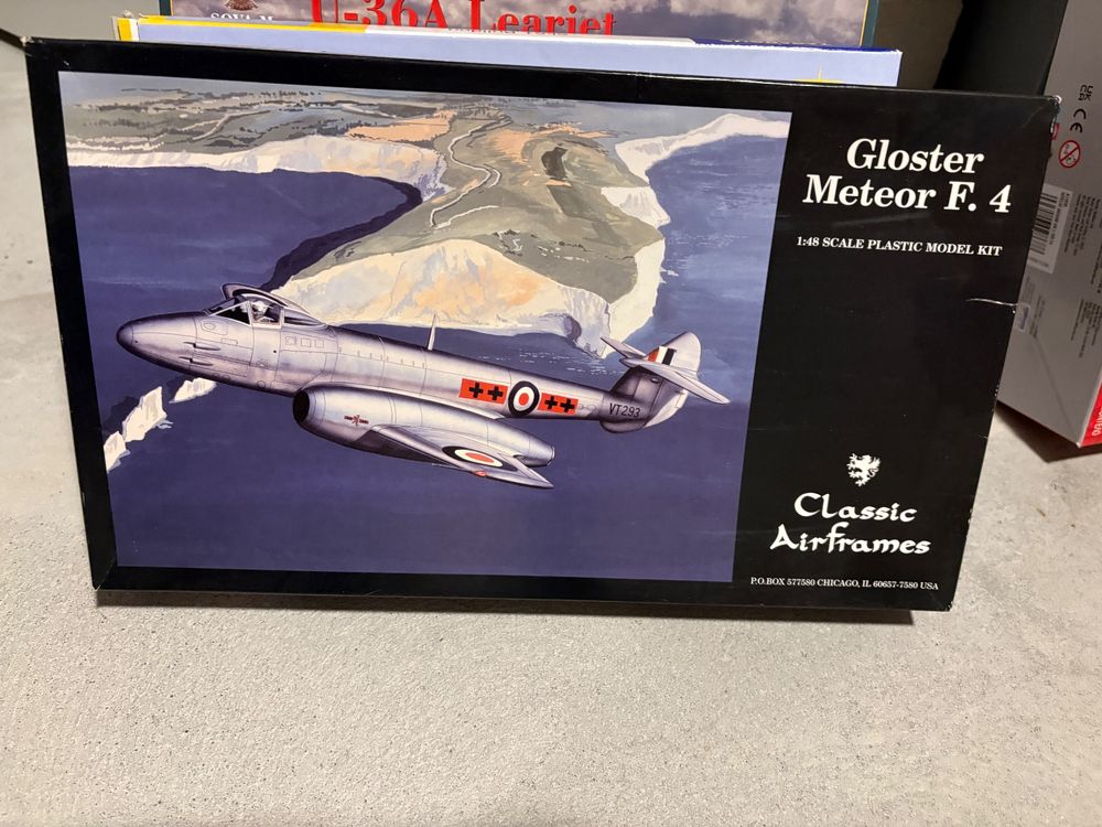 1/48 GLOSTER METEOR F.4 CLASSIC AIRFRAMES | Kaufen auf Ricardo