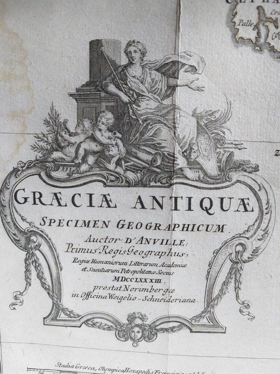 Atlas Christian Weigel 1784 12 Tafeln grFolio Danvillianus (Gebraucht ...