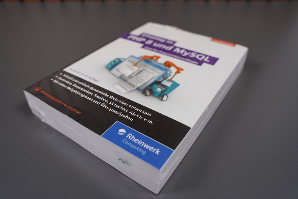 Einstieg in PHP 8 und MySQL - Ideal für Programmieranfänger (Neu und originalverpackt) in Lommis ...