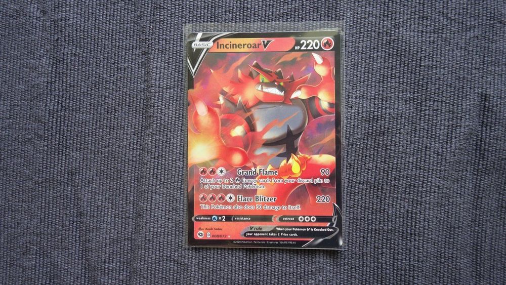 Incineroar V Champion's Path (EN) (Gebraucht) in Uster für CHF 1.8 ...