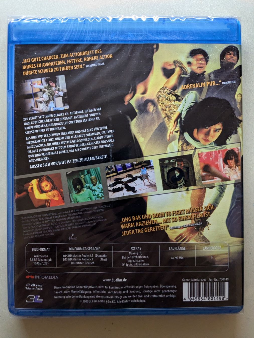 Chocolate - ...süss und tödlich [Blu-ray/neu & OVP] (Neu und ...