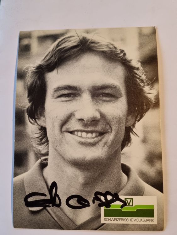 Autogramm Karte Erni Maissen FC Basel | Kaufen auf Ricardo