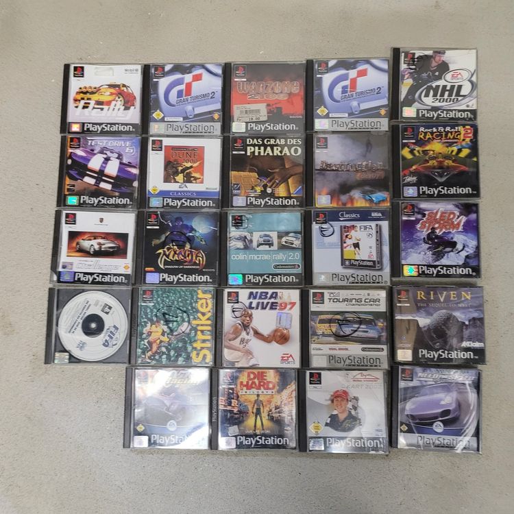 24x PS1 Games (Defekt) in Domat/Ems für CHF 51 – mit Lieferung auf ...