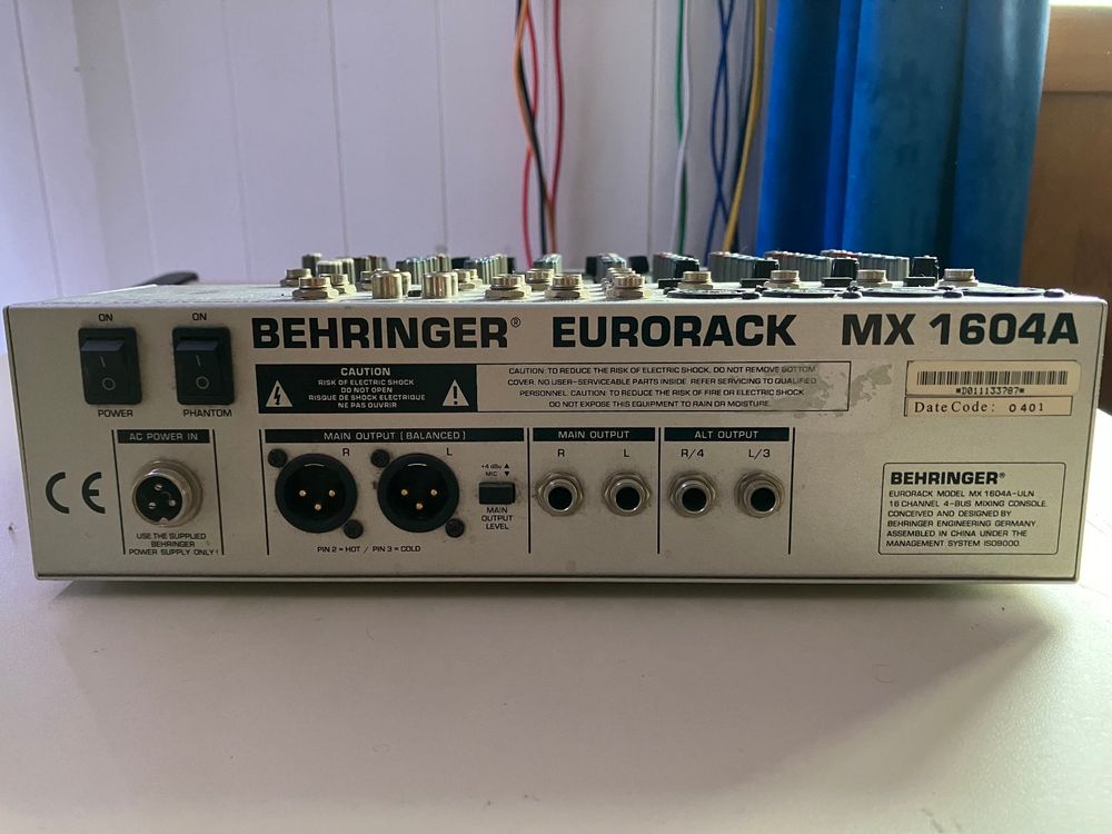 Behringer Eurorack MX1604A (Gebraucht) in Ennetbürgen für CHF 38 – mit ...
