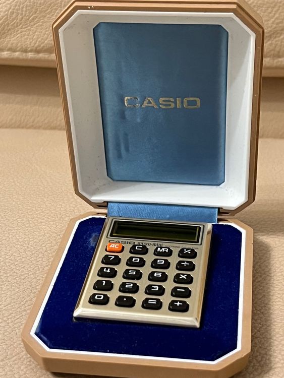 *Seltenheit* Casio Micro Mini Taschenrechner (Gebraucht) in Zürich für ...