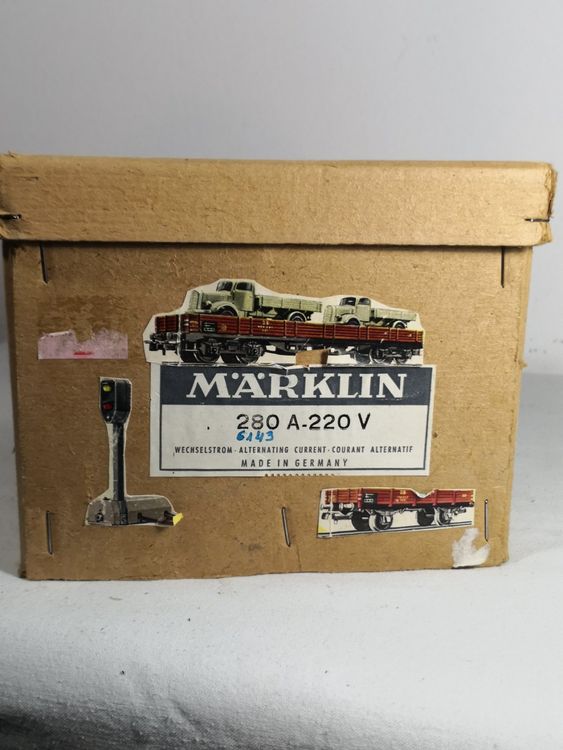 Antik Märklin Super Transformer 280 für Wechselstrom Rarität (Gebraucht ...