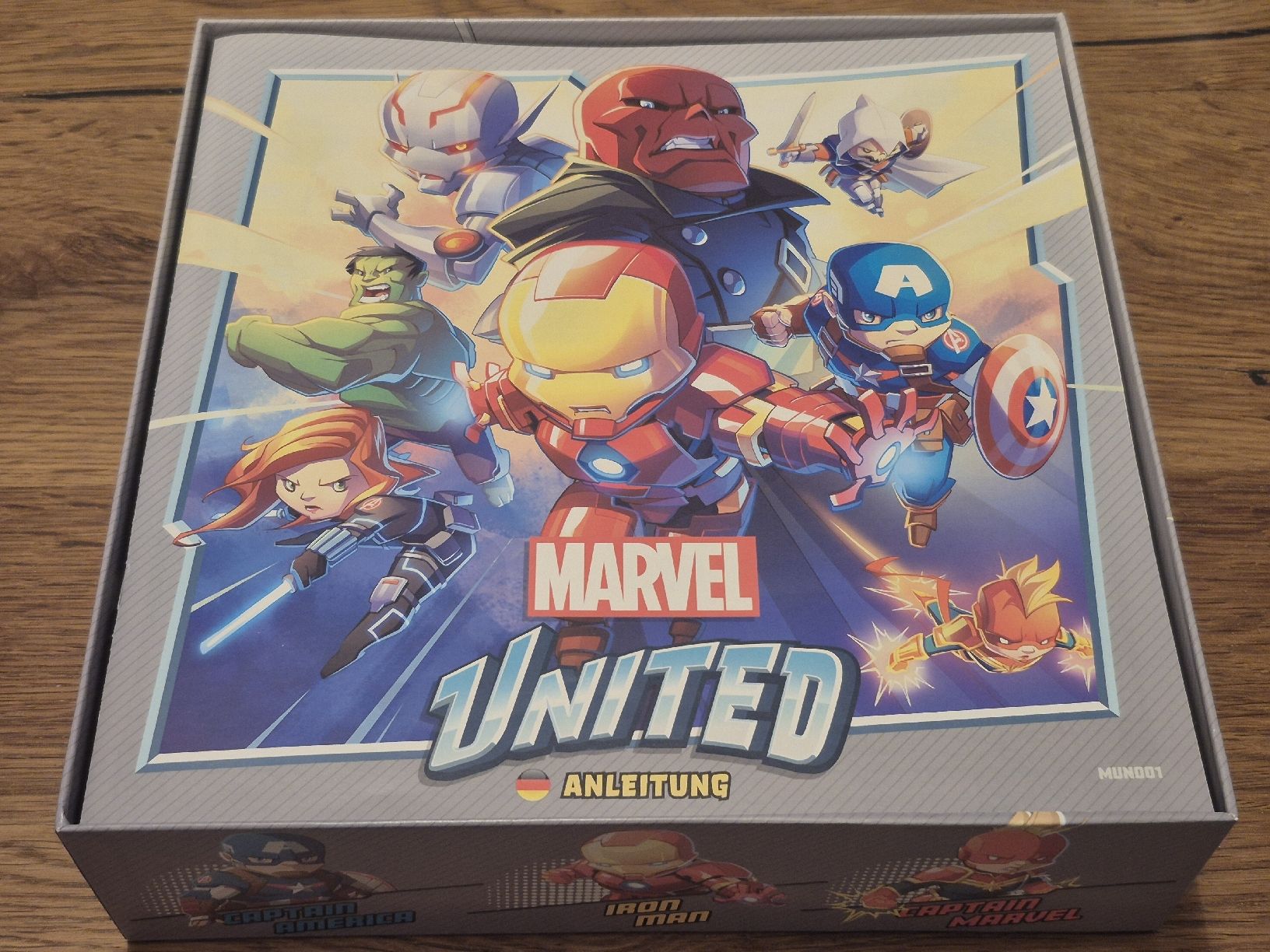 MARVEL United: The Card Game – Grundspiel (deutsch) Komplett (Gebraucht ...