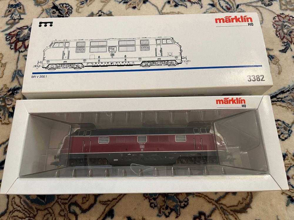Märklin 3382 Diesellok BR V200139 DB in OVP von 1992 (Neu (gemäss ...