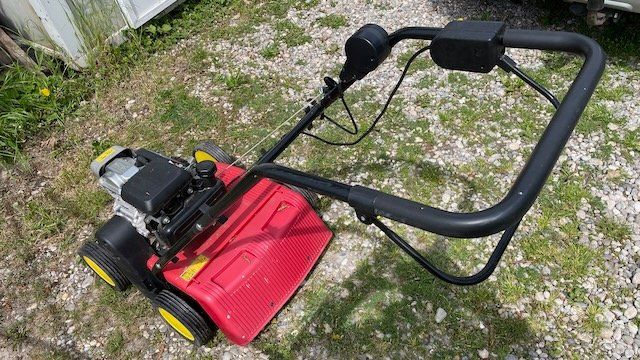 Vertikutierer für Rasen Wolf UV 40H selten gebraucht | Kaufen auf Ricardo