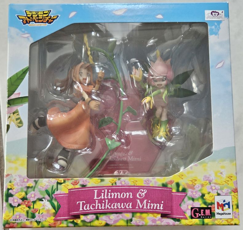 Digimon Figur Lilimon & Tachikawa Mimi OVP (Neu (gemäss Beschreibung ...