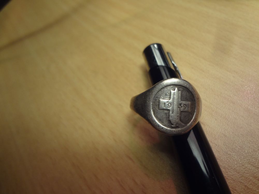 SCHWEIZ. ARMEE RING 1939 SILBER 925 (Gebraucht) in la heutte für CHF 50 ...