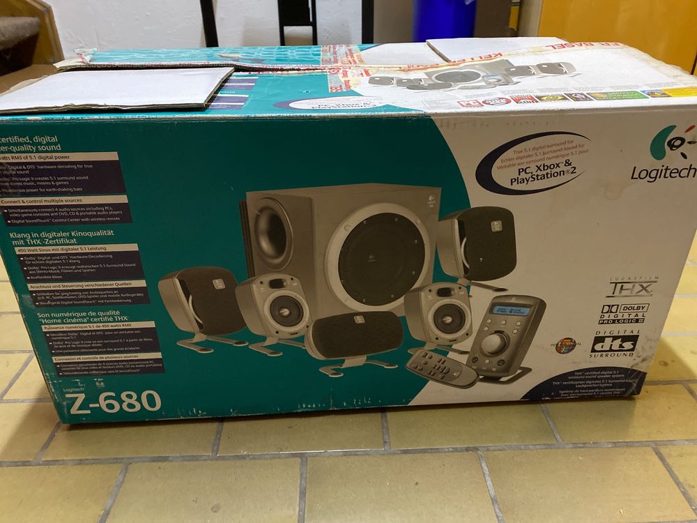 Logitech Z-680 Surround System ab 1.— CHf (Gebraucht) in Bottmingen für ...