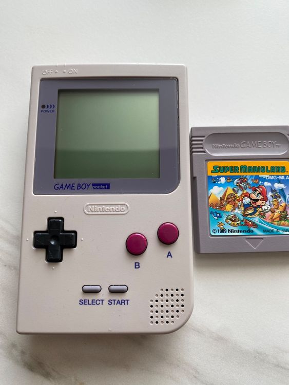 Game Boy Pocket Grau + Gratis Super Mario Land (Gebraucht) in für CHF ...