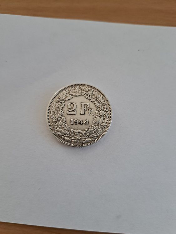 Münze 2 Franken (Gebraucht) in Menziken für CHF 4 – mit Lieferung auf Ricardo kaufen