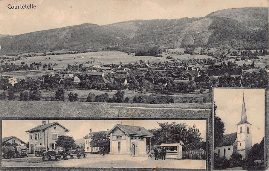 Courtételle, poste campagne - Feldpost ~1915 FELDBATTERIE 50 (Gebraucht ...