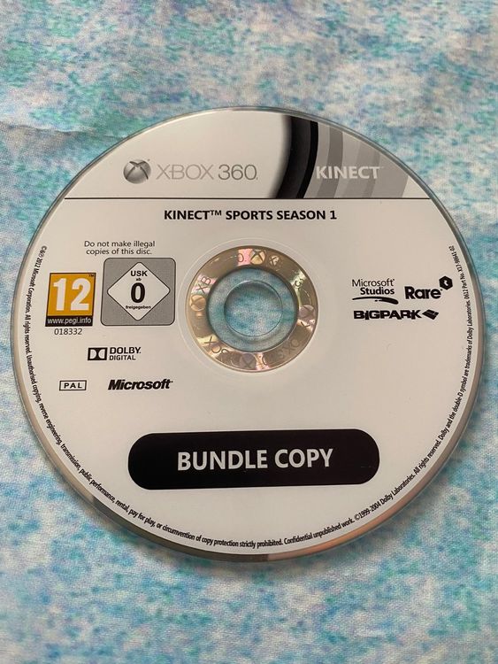 Xbox360: Kinect Sports Season 1 Bundle Copy *NUR CD* (Gebraucht) in ...