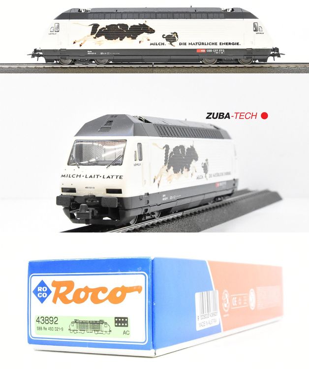 Roco 43892 E-Lok Re 460 Lovely SBB H0 WS Analog mit OVP | Kaufen auf ...