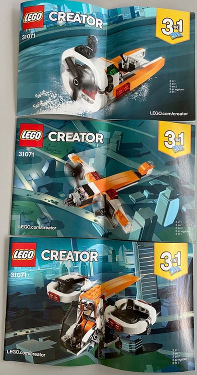 LEGO® Creator 31071, Drone Explorer (3 in 1) (Gebraucht) in Nussbaumen ...