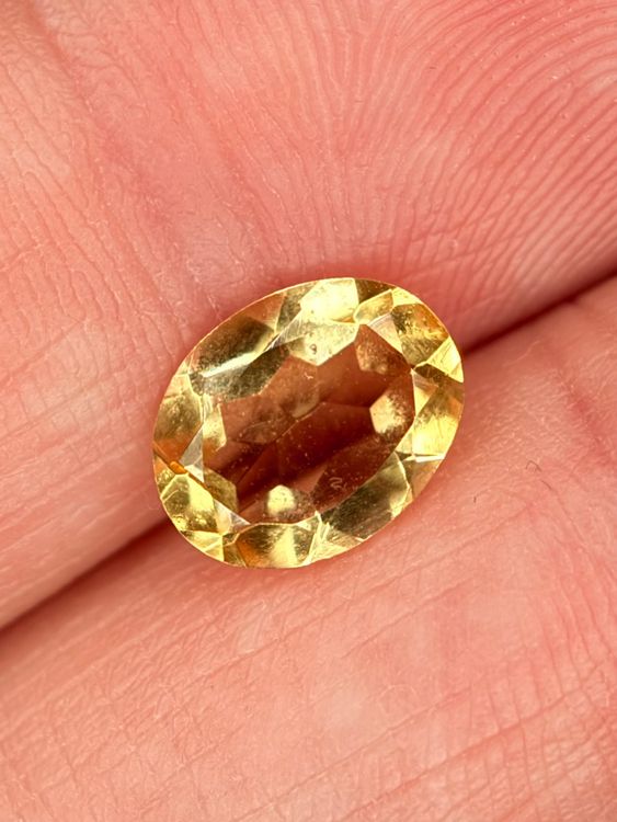 Ab 1 Fr. - Top natürlicher Gold-Topas 1.5 ct (Neu (gemäss Beschreibung ...