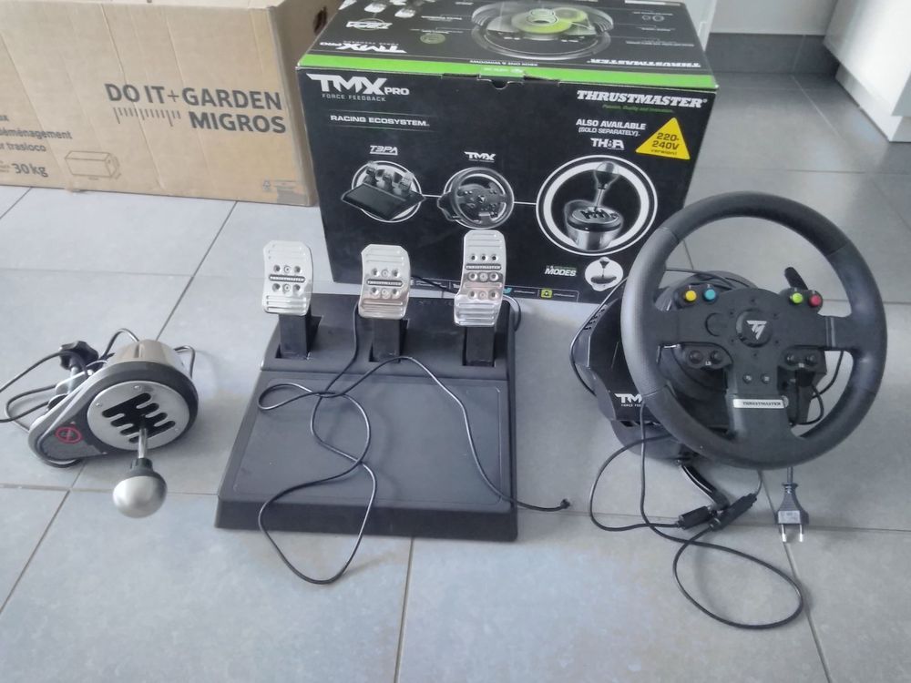 Thrustmaster TMX Pro + T8HA Wheel + Gear | Kaufen auf Ricardo