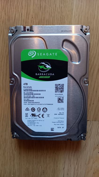 Harddisk Seagate Barracuda 4TB | Kaufen auf Ricardo