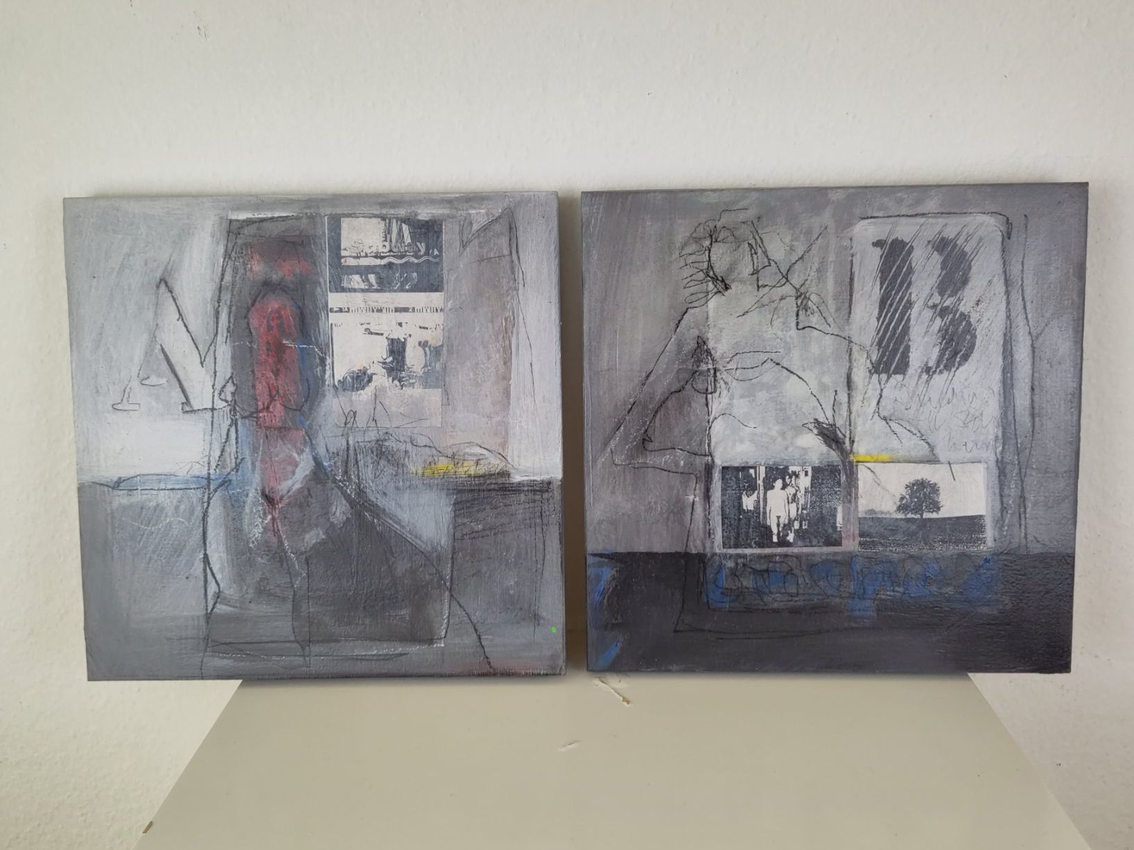 Gerald Huber (GHiii) – 4er Set Mixed Media "Urban Series" (Gebraucht ...