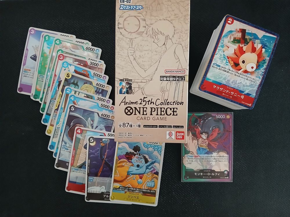 EB02 Anime 25th Collection JP One Piece Bulk Set (Gebraucht) in ...