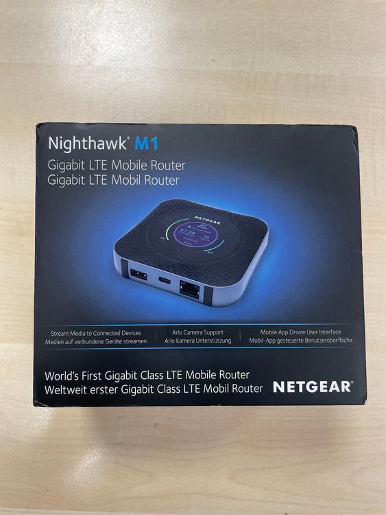 NETGEAR Nighthawk M1 Gigabit LTE Mobile Router | Kaufen auf Ricardo NETGEAR Nighthawk M1 Gigabit LTE Mobile Router | Kaufen auf Ricardo
