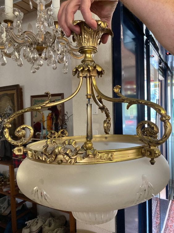 Jugendstil Leuchter Lampe Deckenlampe (Gebraucht) in Bern für CHF 400 ...