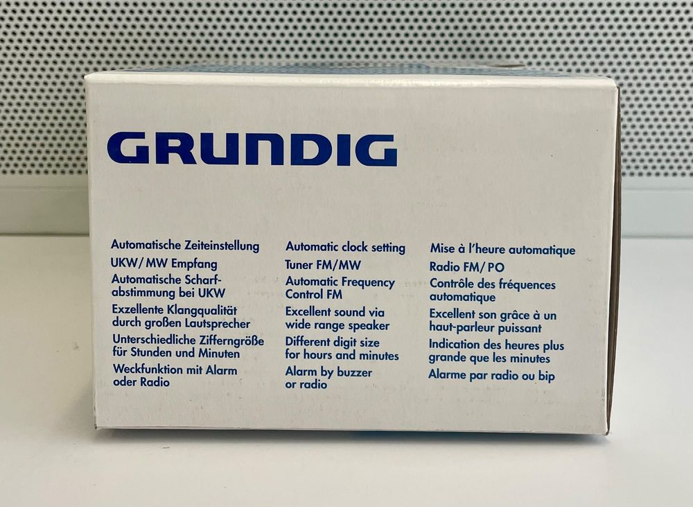 Grundig Sonoclock 53 Radiowecker - Ungebraucht (Neu und ...