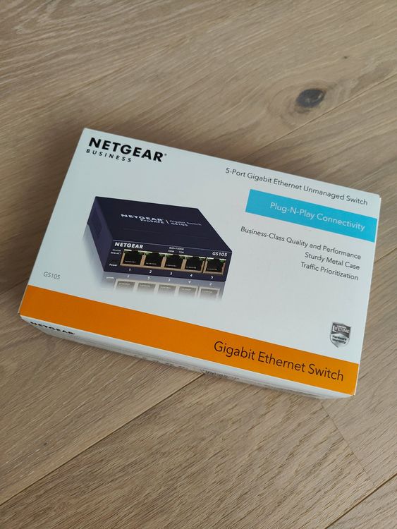 NETGEAR 5-Port Gigabit Switch (Neu (gemäss Beschreibung)) in Münsingen ...
