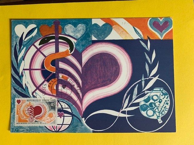 France CM Année mondiale de la Santé Radiologie 1972 | Kaufen auf Ricardo